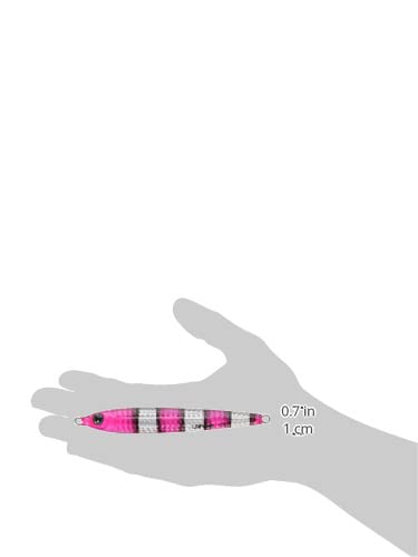 DRANCKRAZY Lapper Metal Jig Lure, 18: Pink Black Fish 3.5 oz (100 g)