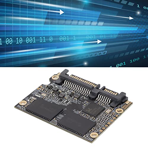 Jopwkuin SSD Hard Drive, Data Security Mini Pcie SSD 450‑500M/S Fast Transmission for Laptop(#1)