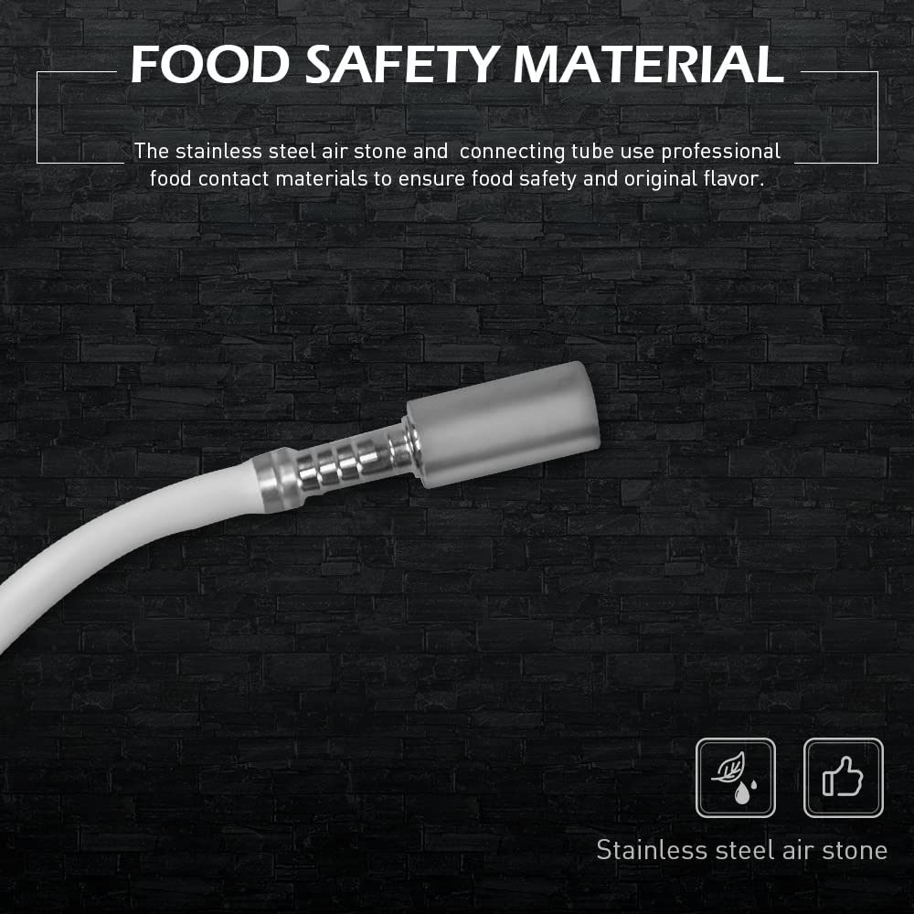 DUEBEL Molecular Gastronomy Foam Generator, Portable Foam Generating Kit (Powered by Dry Battery), Creative Chef Cooking Tool