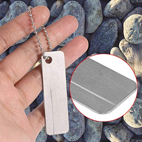 Fish Hook Sharpening File, 2.6 X 0.8Inch Fishing Accessory Fish Knife Grinding Tool Fishing Hook Hone Sharpener for Hiking for Outdoor Fishing for Fish Hook