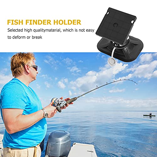 FARUTA 1 Set Fish Finder Mount Base Adjustable Marine Fish Finder Support Universal Boat Mounting Plate for Home Shop