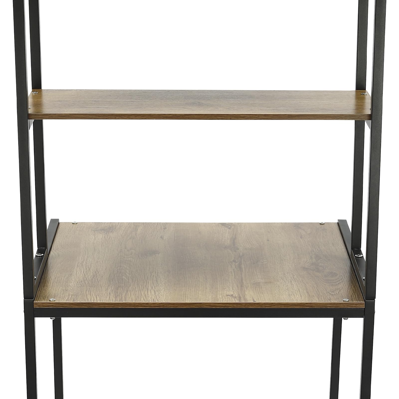 KannBeki Over Washer and Dryer Shelves,Dryer Storage Shelf,Laundry Room Storage and Organizer Standing Shelf,Height Adjustable Laundry Room Shelves, Load-bearing Capacity 418.9 lbs (Light Walnut)