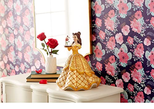 Enesco Disney Traditions by Jim Shore Beauty and The Beast Belle Deluxe Enchanted Princess Series Figurine, 15 Inch, Multicolor