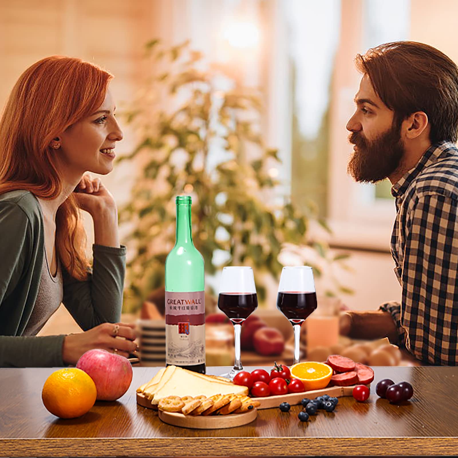 Funny Aperitif Board, Large Solid Wood Cheese Board and charcuterie Platter, Unique Serving Tray for Crackers Steak Fruit Meat and Wine, Ideal Bachelor Party and Wedding Gift (15.7 inch)