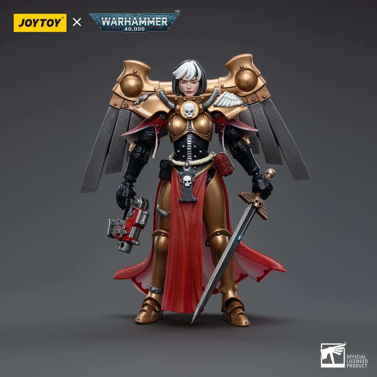 JoyToy 1/18 Action Figure Sororitas Battle Sister Extreme Warrior Joy Toy Models - Sister Noyalle