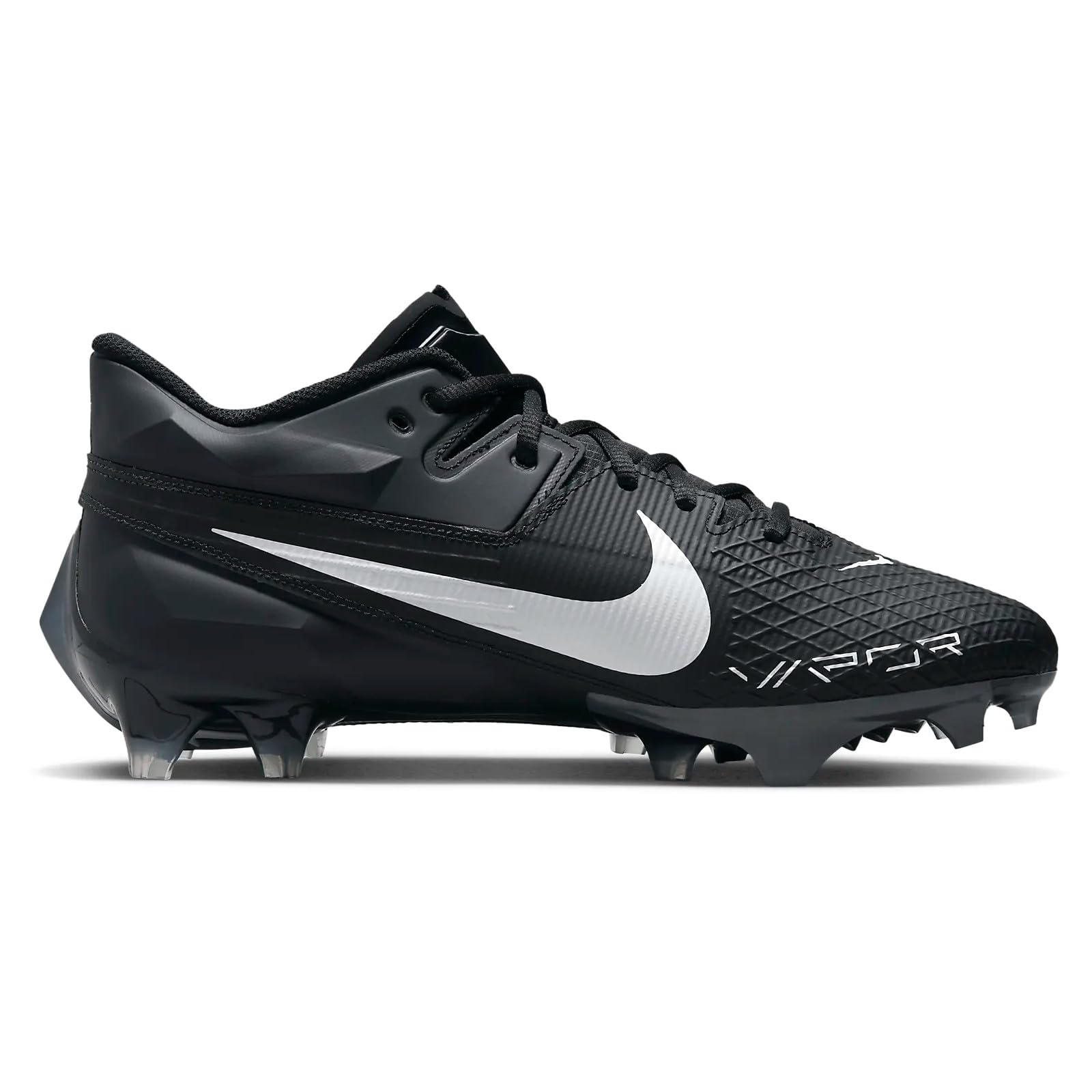 Nike Vapor Edge Elite 360 2 DA5457-010 Black-White-Dark Smoke Grey Men's Football Cleats 9.5 US