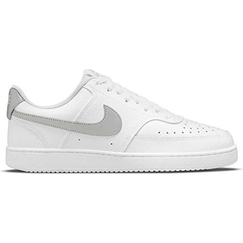 Nike Women's Basketball Shoes, White White Metallic Silver, 6.5 US