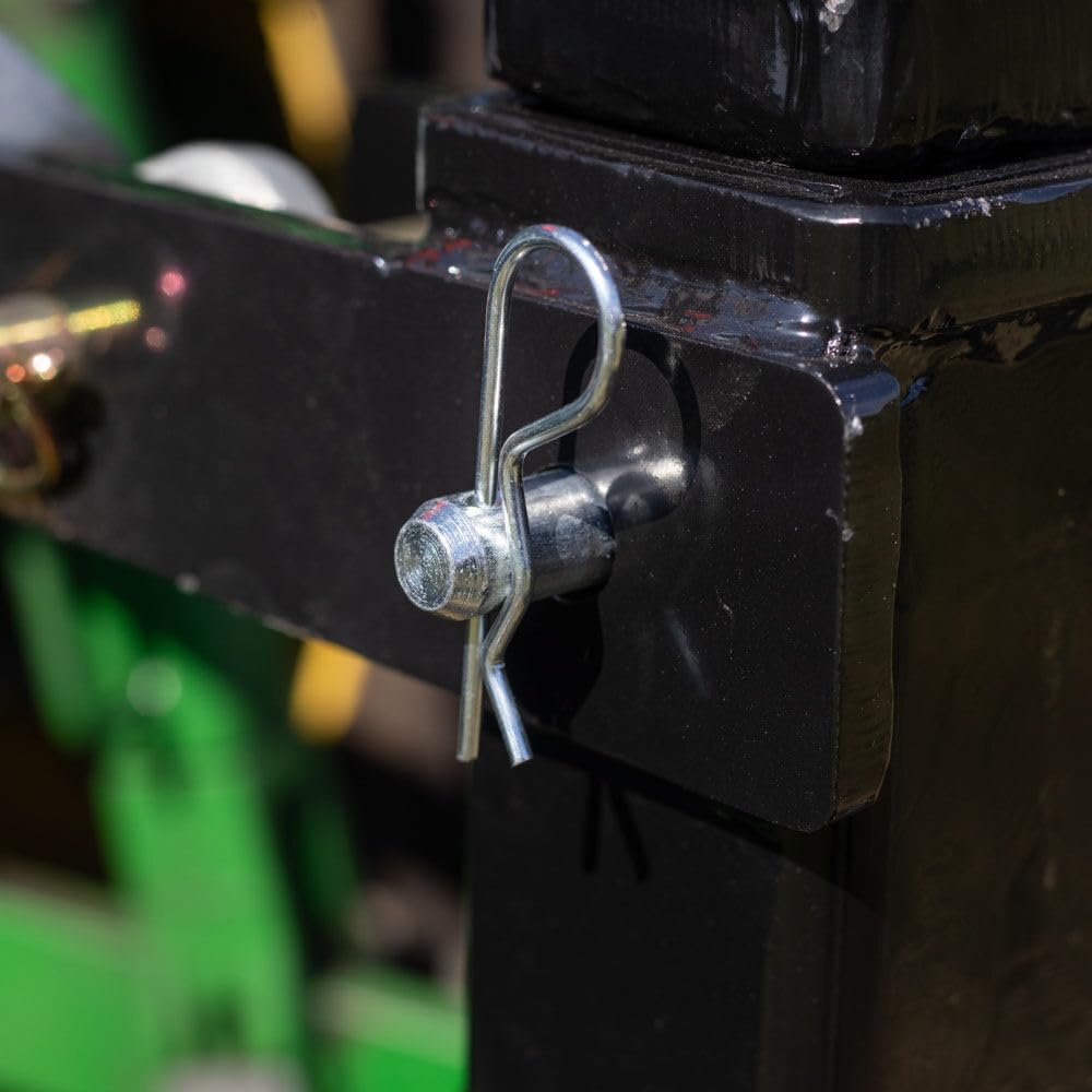 Titan Attachments Gooseneck Ball Hitch 2 5/16" Fits 3 Point Transformer Tractor Hitch, 2-3/8" Hitch Size, 7,500 LB Towing Capacity, Ideal for Moving Gooseneck Trailers or Ball Hitch Wagons
