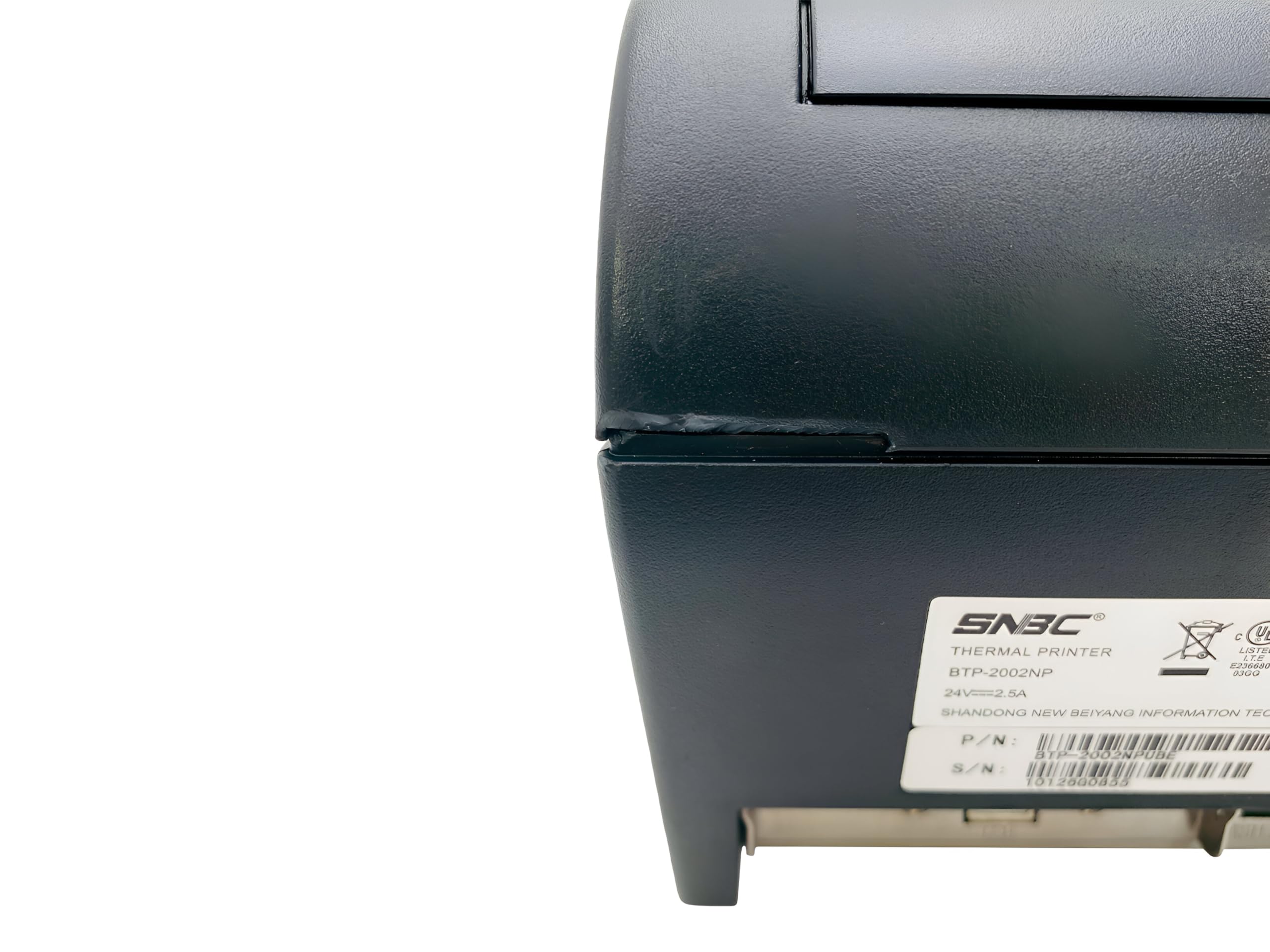 Tekswamp SNBC BTP-2002NP Compact POS Thermal Receipt Ticket Printer USB BTP-2002NPUBE, Bundle with AC Adapter