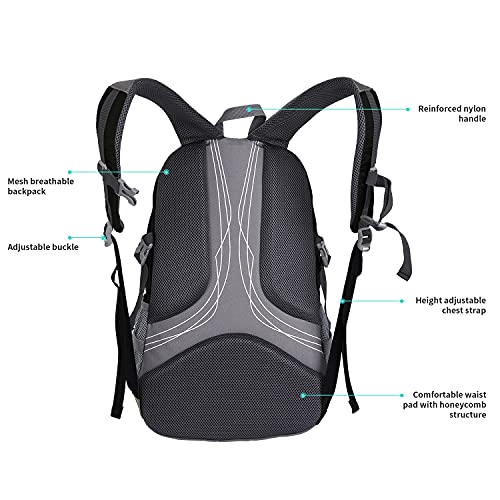 ennoven Hiking Backpack-30L Camping Hiking Backpack, Wear-resistant and Water Resistant Daypack