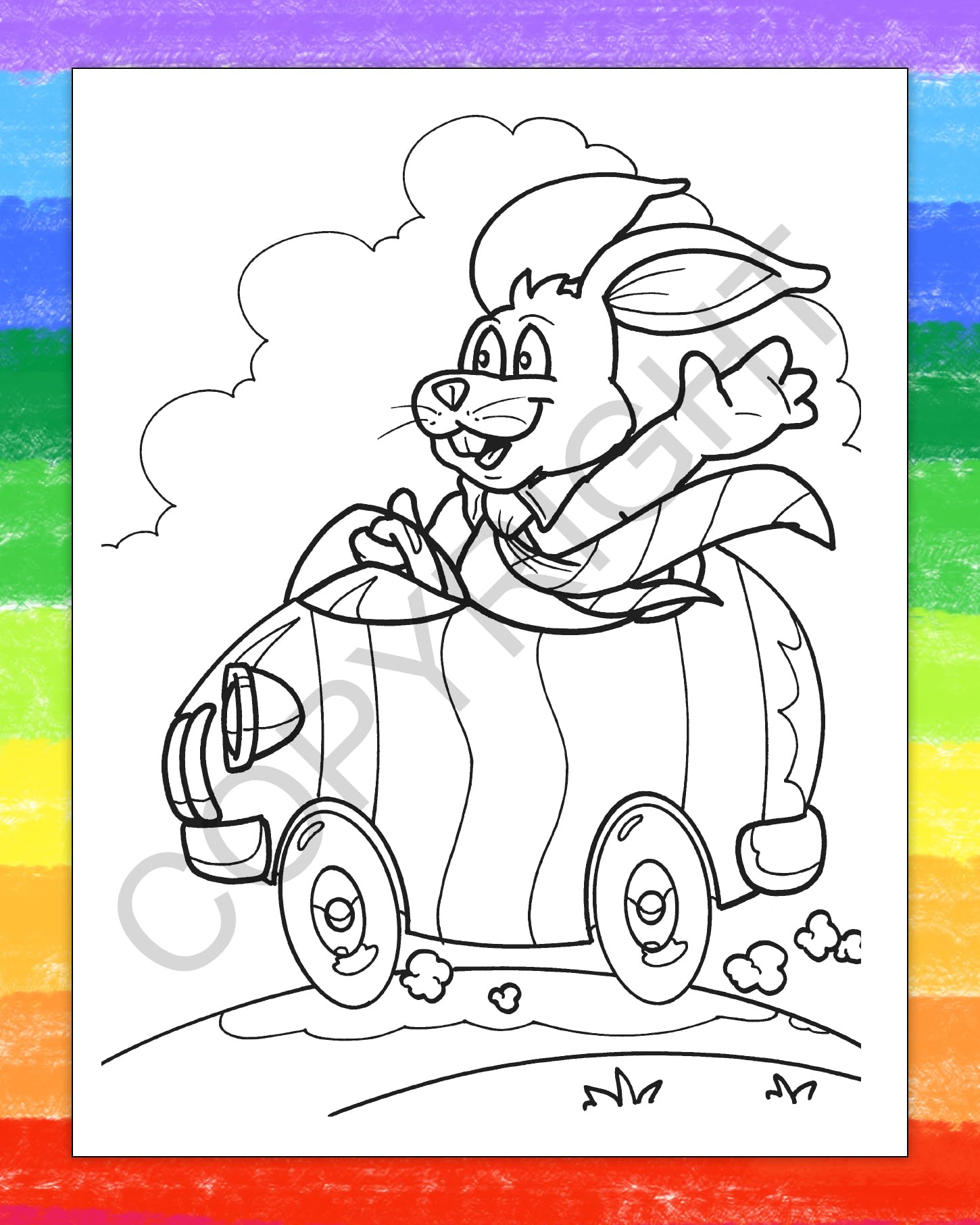 ZOCO - Springtime Fun - Coloring Books (25 Bulk Pack, Without Crayons) - Easter Holiday Party Favors, Games, Puzzles, Activities for Kids