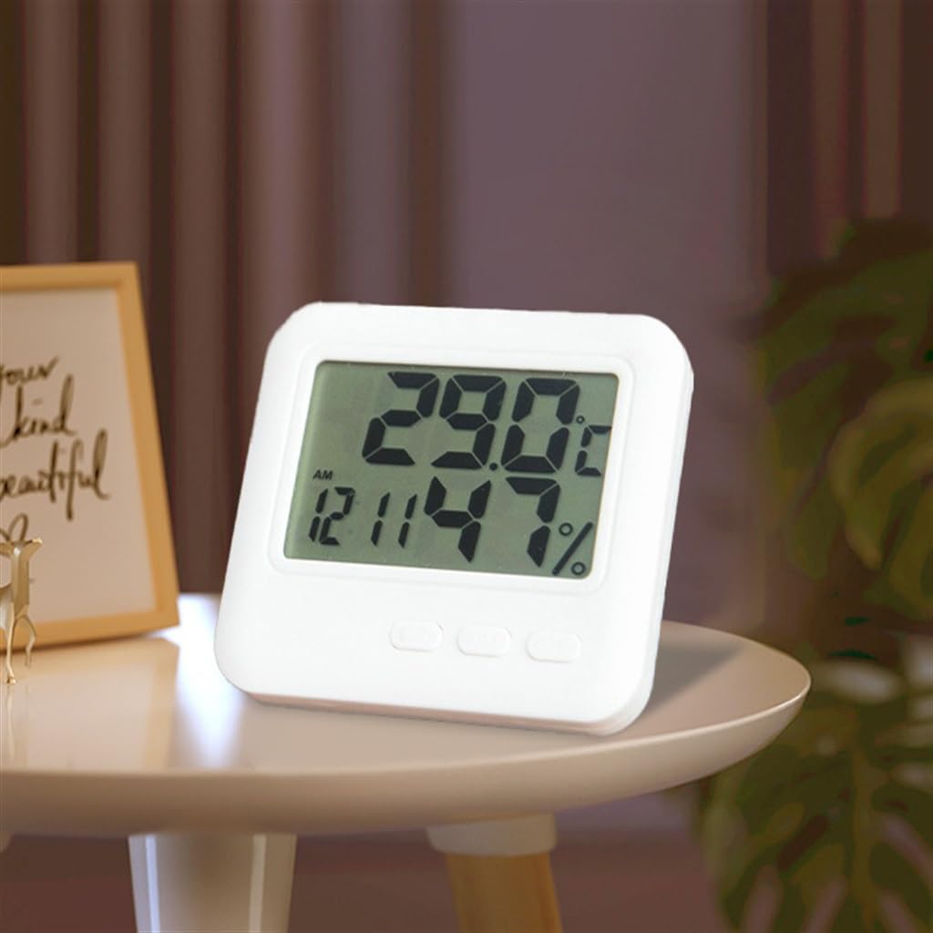 LNYHLXS Temperature and Humidity Meter Mini Household Wall Thermometer Indoor Electronic Thermometer