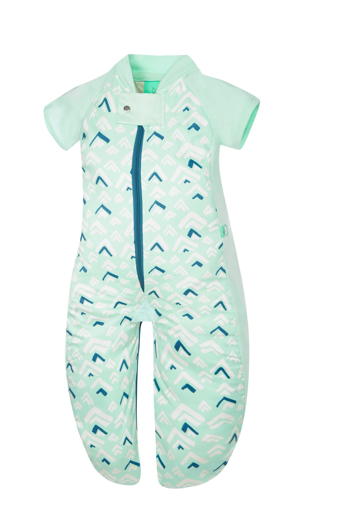 ergoPouch 1.0 TOG Sleep Suit Bag. 100% Organic Cotton with Short Cotton Sleeves