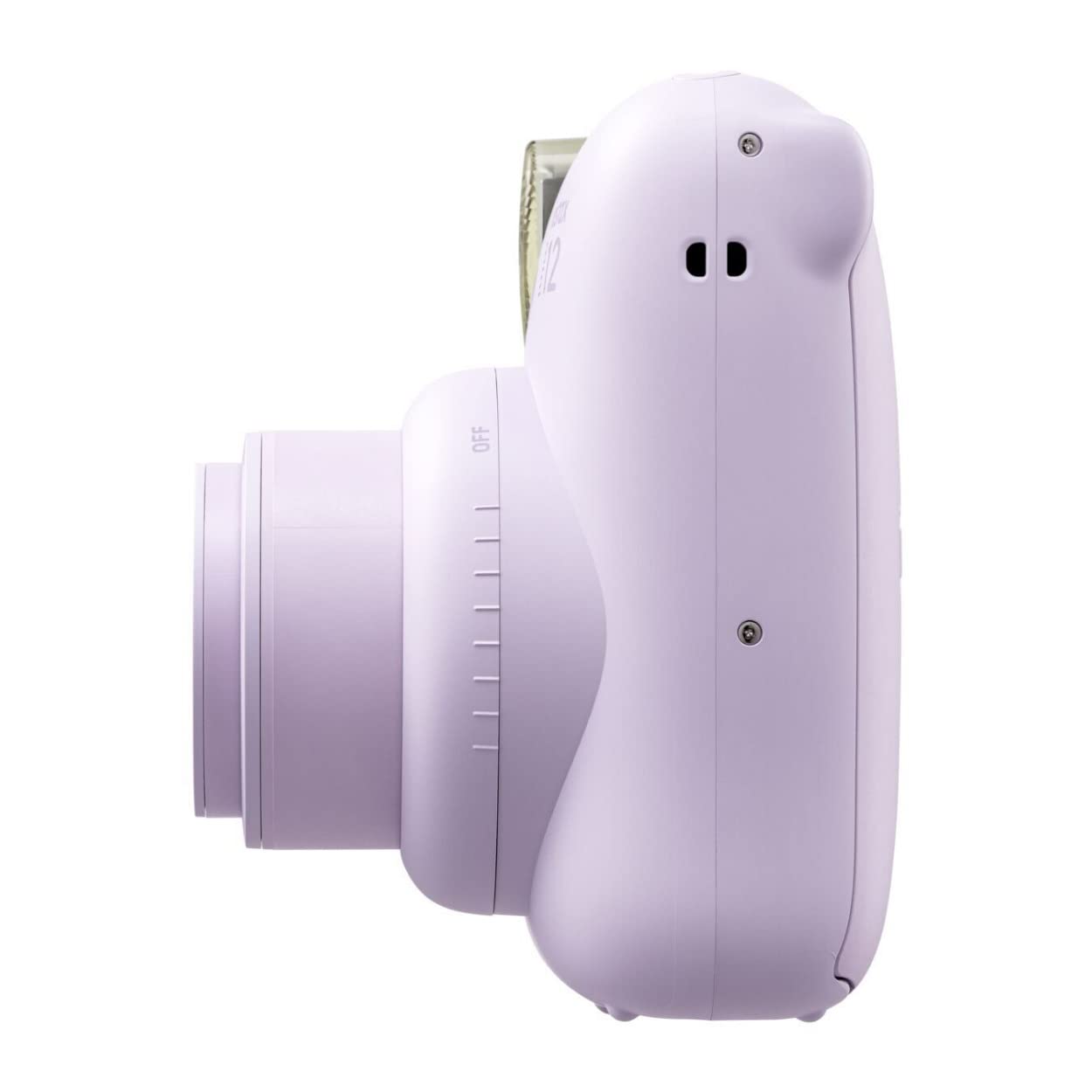 Fujifilm Instax Mini 12 with 60mm Instax Mini Lens, Lightweight and Compact (Lilac Purple) Bundle with Instax Film Kit and 20 Exposure (3 Items)