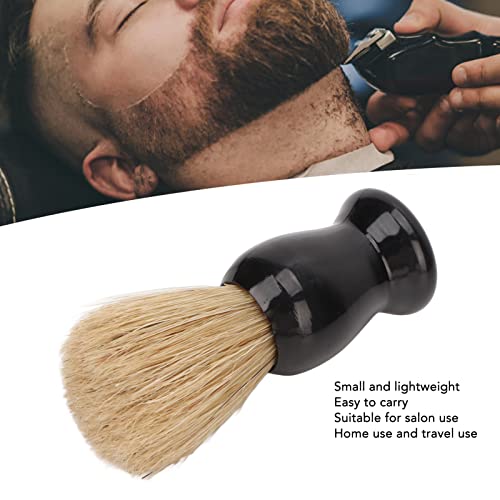 Hair Salon Neck Duster Brush, Barber Hair, Soft Combs and Mustache Painting Neck Duster Tool Synthetic Foaming Shave Easy Styling Broken Foam