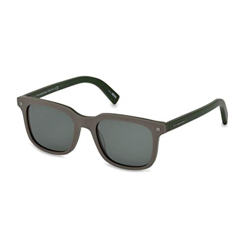 Ermenegildo Zegna Rectangular Sunglasses EZ0090 01B Matte Black 51mm 90