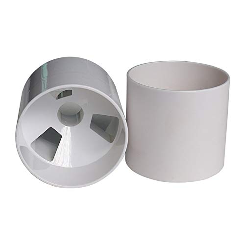 GOTAYA 4pcs Golf Hole Cups for Practice Putting Chipping Green Backyard Yard | 4β Depth Fit USGA LPGA PGA Regulations | White Plastic ABS Outdoor Indoor Cup