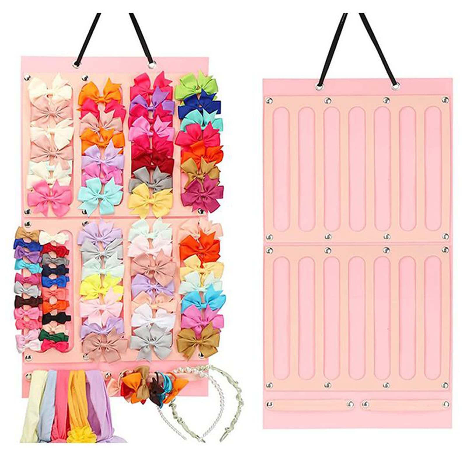 Indusleaf Bows for Girls Baby Headband Holder Organizer Hair Accessory Storage Display Headband Organizer