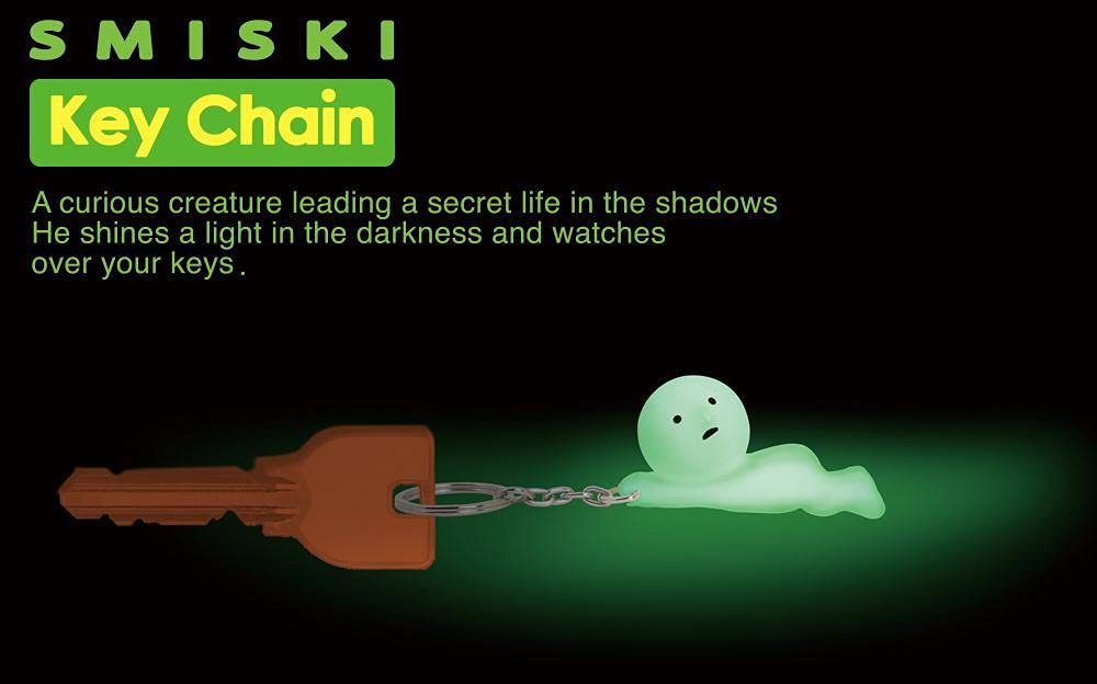 Dreams - Smiski Glow in The Dark Keychain - Grabbing