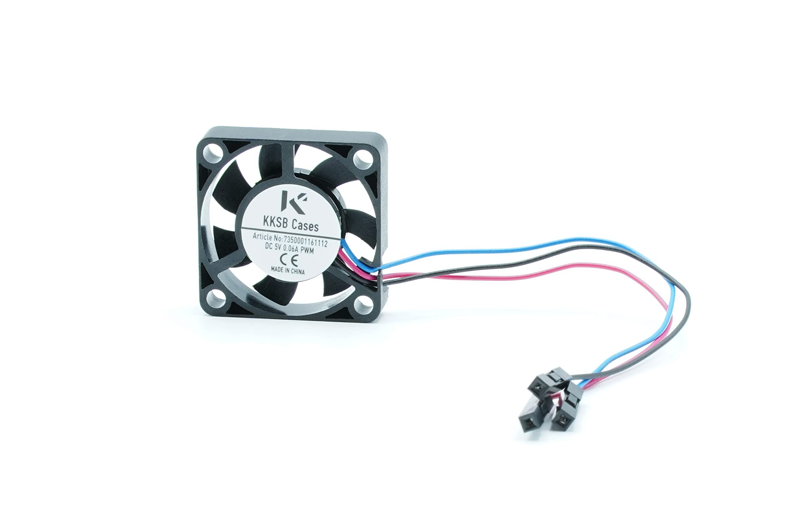 KKSB 5V Fan 30mm 3 Pin PWM Fan Raspberry Pi Fan Supports Auto On Off Temperature Configuration