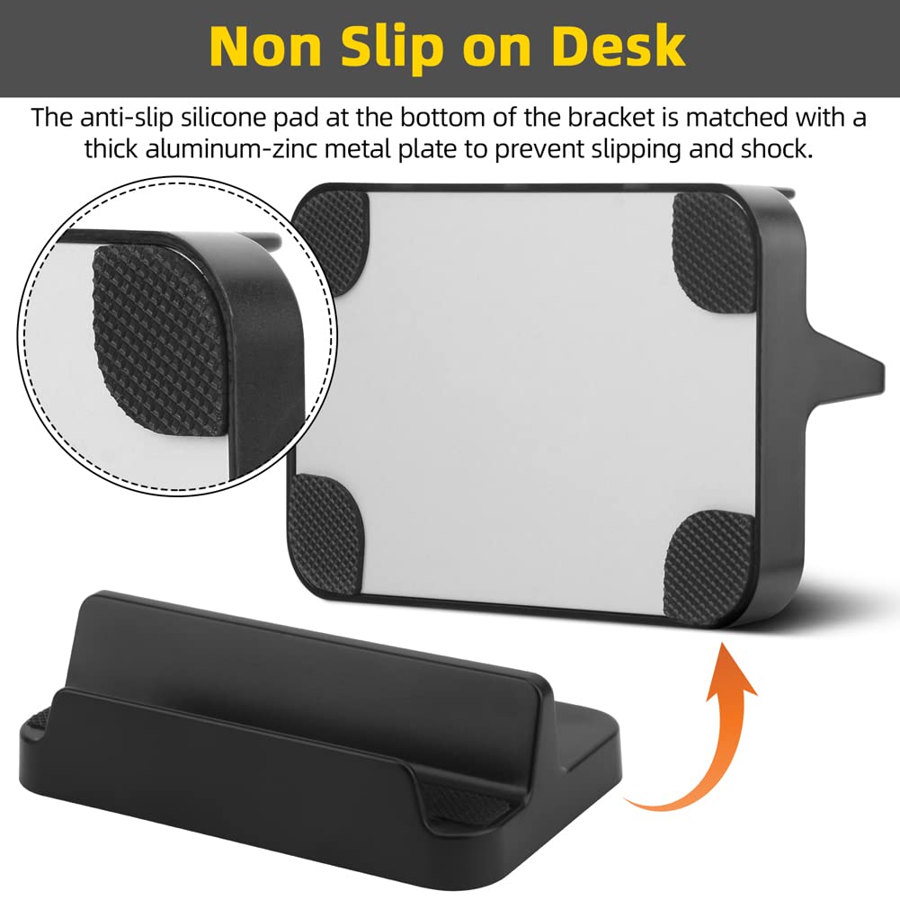EYYVRE Stand Dock for Valve Steam Deck, Desktop Heat Dissipation Steam Deck Dock Steam Deck Accessories Multifunctional Phone Holder