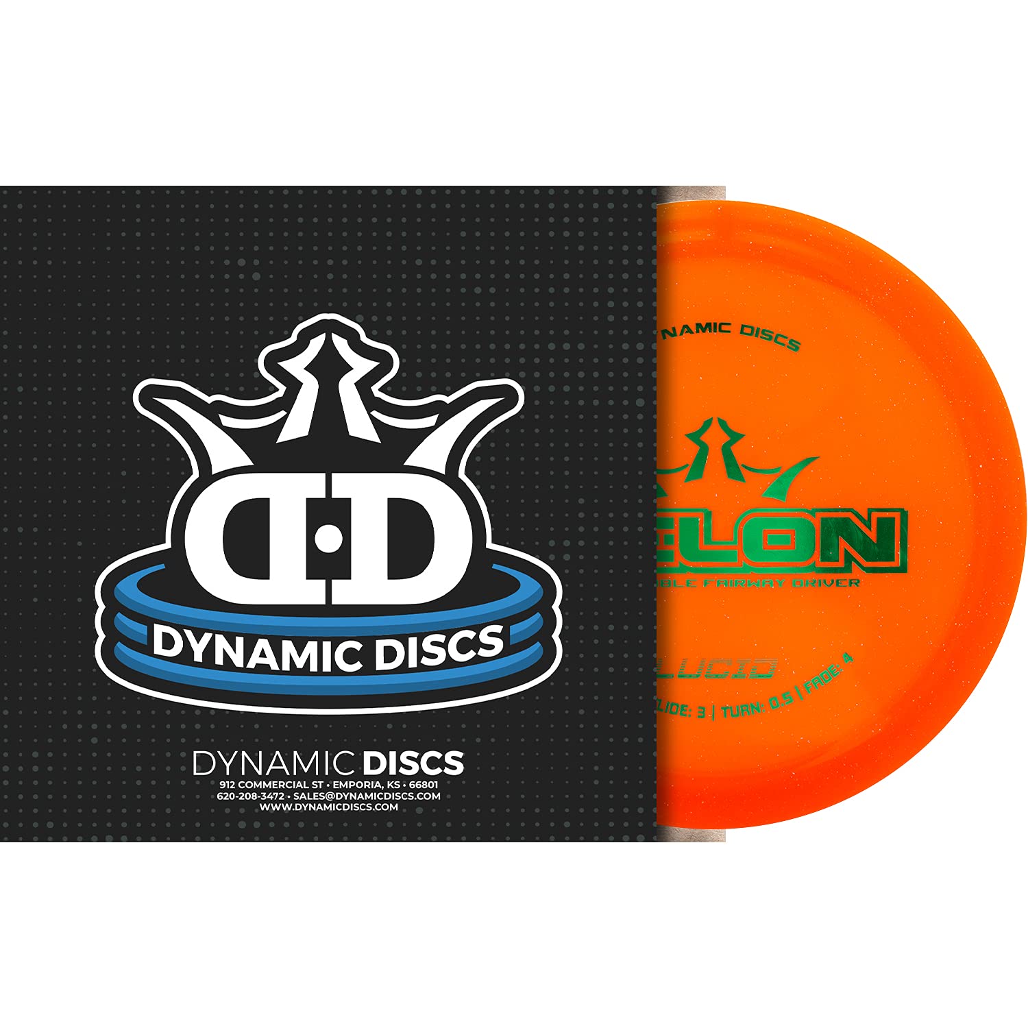 Dynamic Disc Lucid Felon Disc Golf Driver | Frisbee Golf Disc | Overstable Fairway Driver | Predictable Flights | Stamp Color Will Vary (Red)