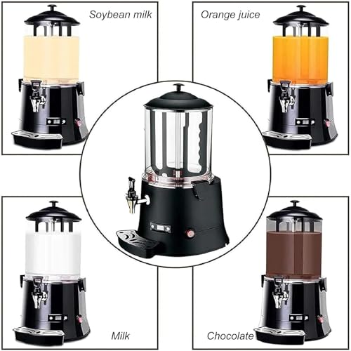 HYTRDJKDF Chocolate Heating and Mixing Machine, Temperature Adjustable Electric Chocolate Melting Machine, for Heating Chocolate Coffee Milk Tea(110V)
