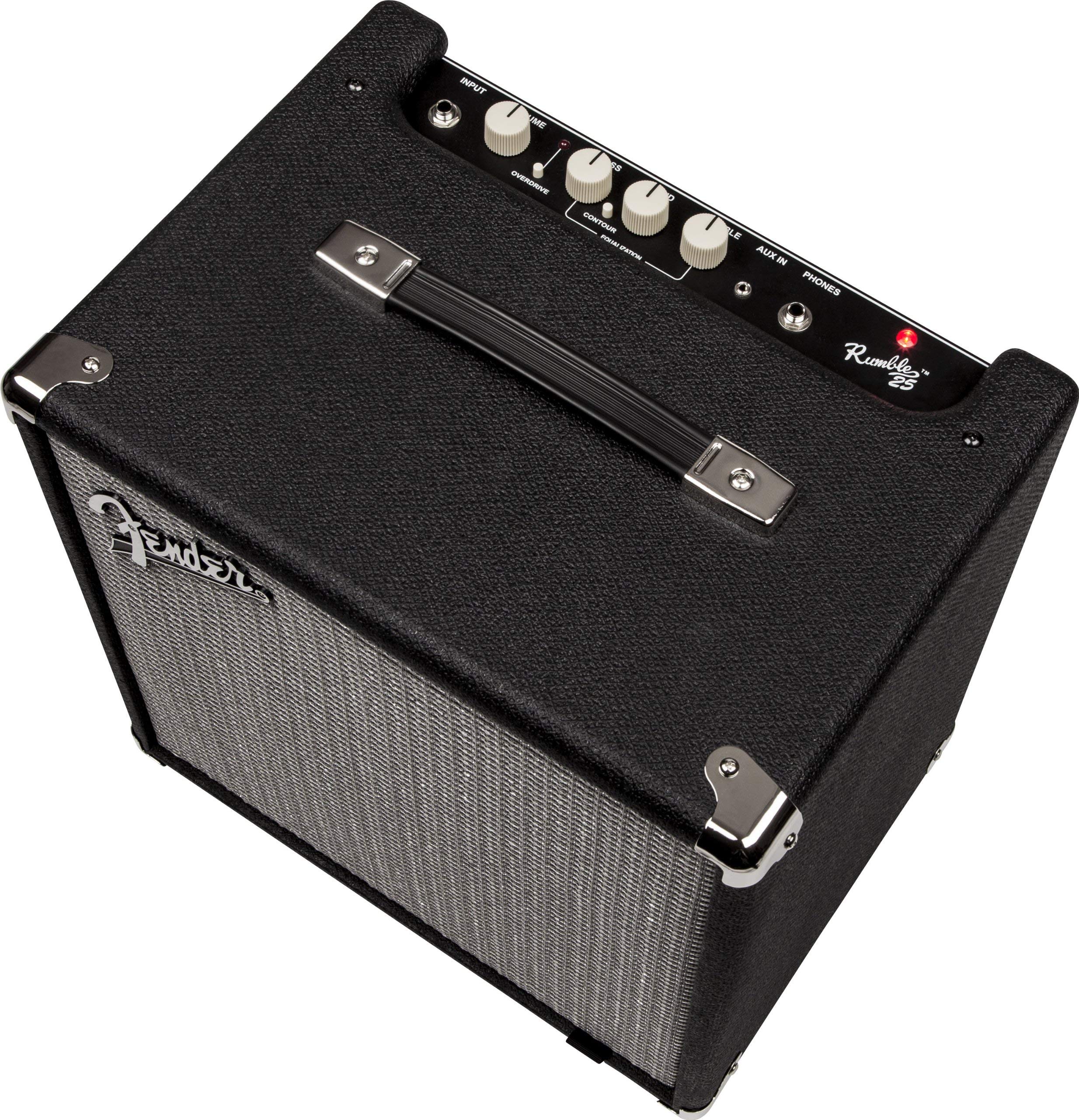 Fender Rumble 25 v3 Bass Combo Amplifier (Renewed)
