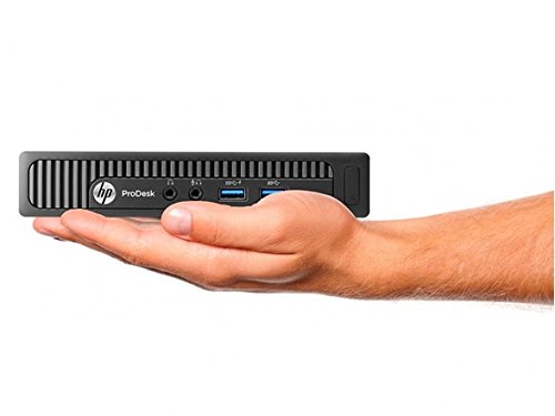HP 600 G1 Micro Desktop Computer Ultra Small Tiny PC (Intel Core i3-4160T, 4GB Ram, 500GB HDD, WiFi, USB 3.0) Win 10 Pro (Renewed)
