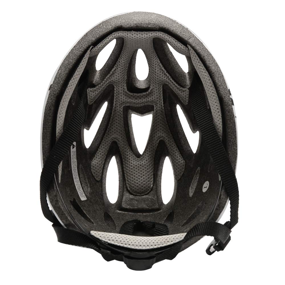 GOWIKNS Bike Helmet, Lightweight Microshell Design, Adjustable, Bicycle Helmet for Adults Youth Mountain Road Biker (Black Plus White)