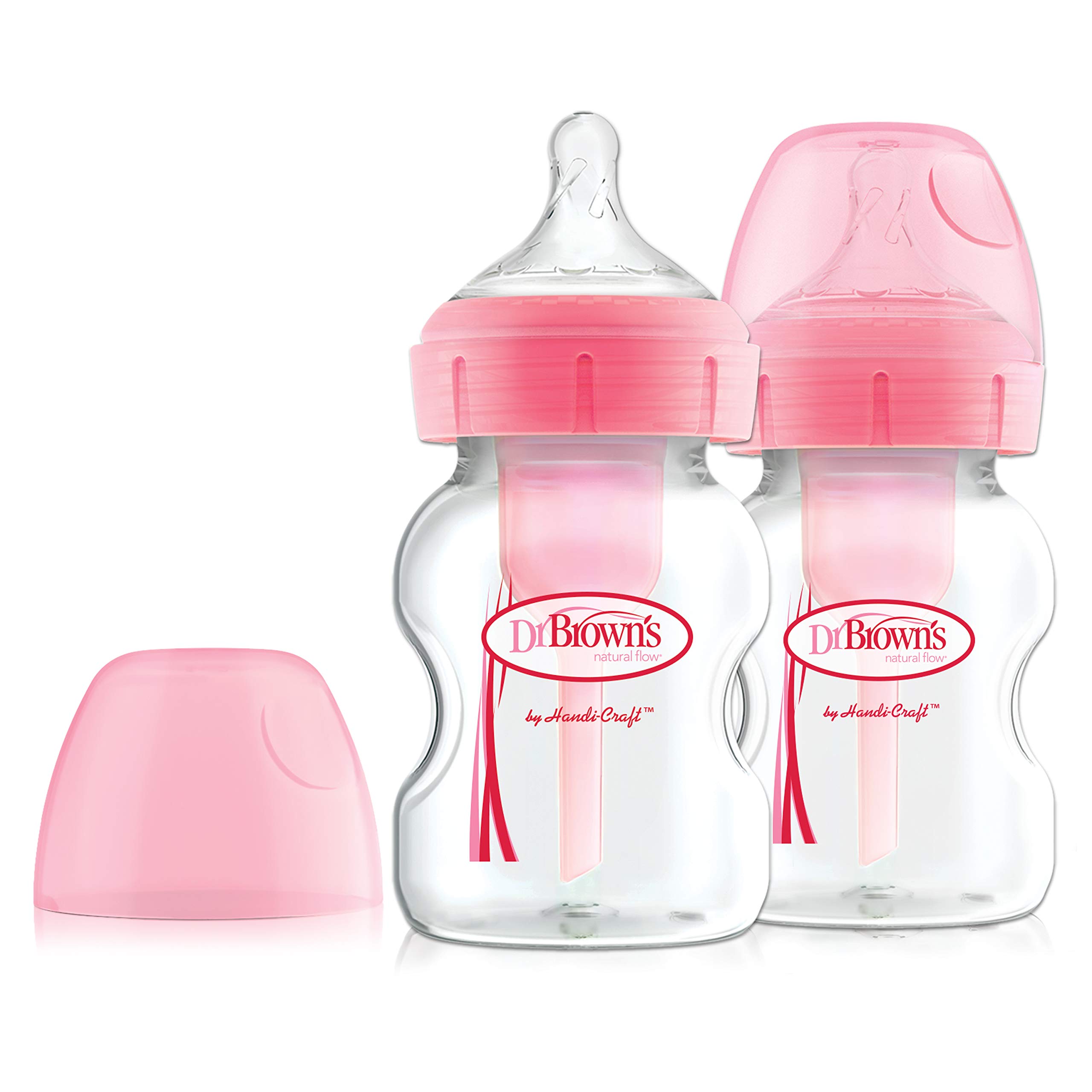 Dr. Brown's Wide-Neck Bottle, 4 Ounce, 2-Pack