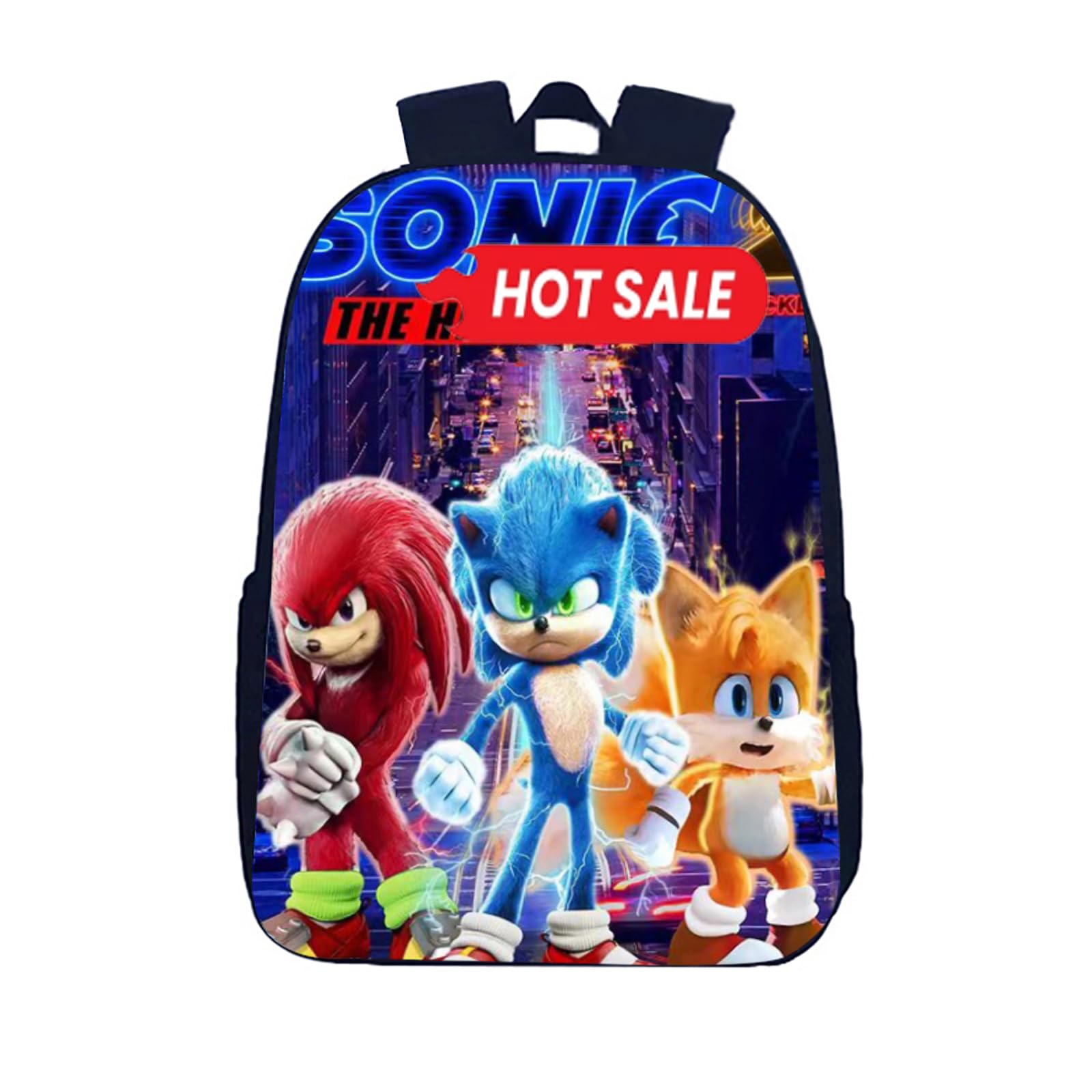 FGJIIFDF Cute Cartoon Anime Backpack for School,3D Print 17 Inch Large Capacity Adjustable Bag for Teens Boys Girls (Blue C)