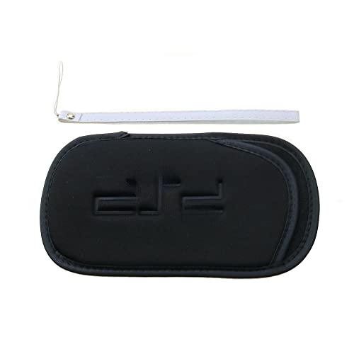 Grafken Soft Screen Protective Carrying Storage Bag Pouch Case with Hand Wrist Lanyard for PSP 1000 2000 3000