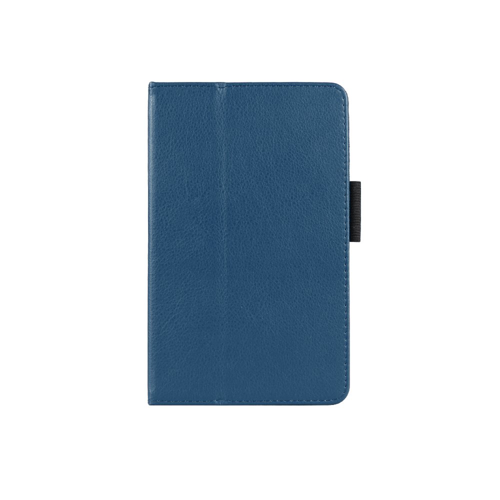 EpicGadget 2019/2017 Amazon Fire 7 Case, Smart Cover Case for Fire 7 Premium PU Leather Folding Folio Stand Case for Fire 7 inch (2019/2017 Release) + 1 Screen Protector and 1 Stylus (Navy Blue)