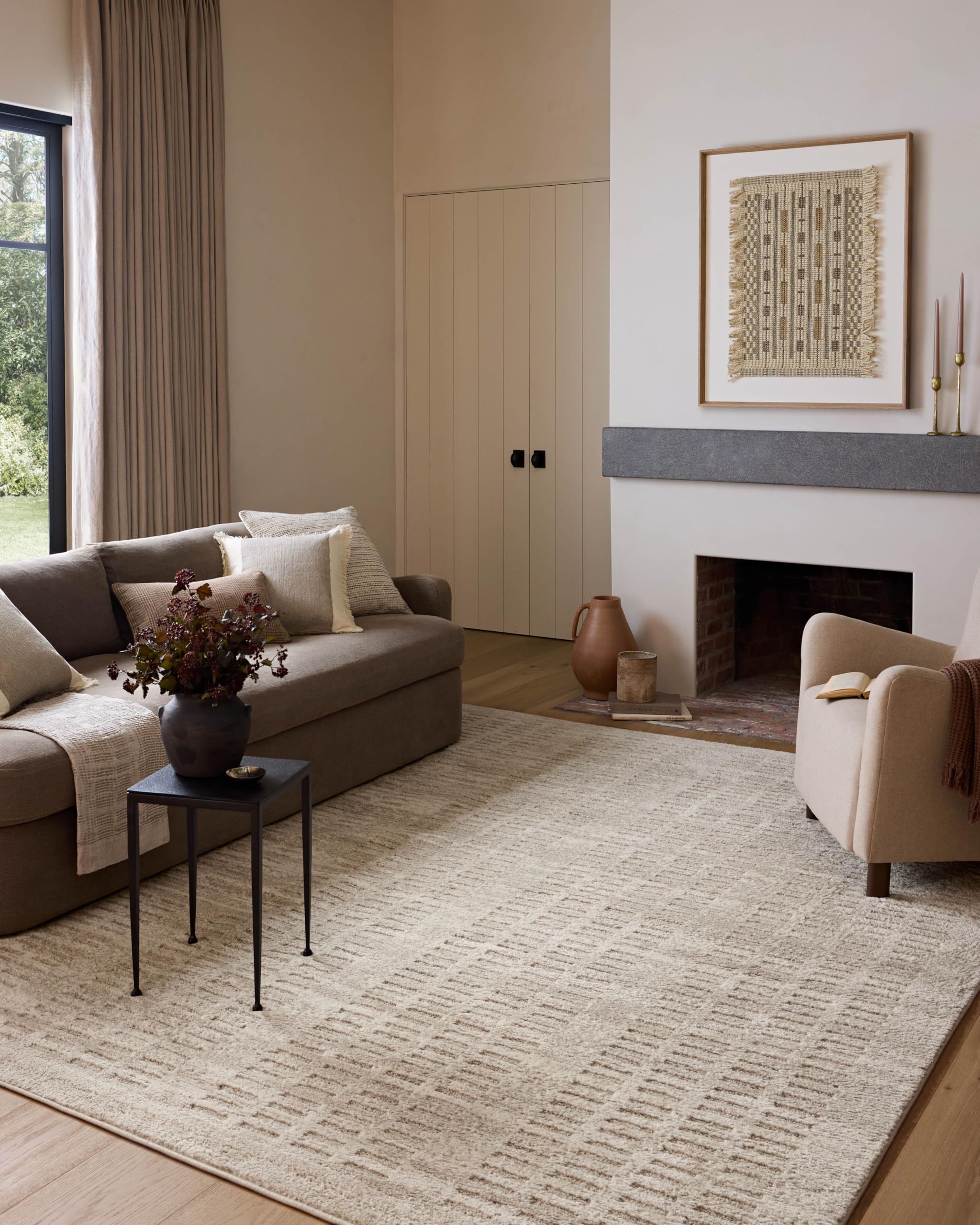 Loloi Amber Lewis Monty Collection MOT-03 Ivory/Beige 7'-10" x 10' Area Rug