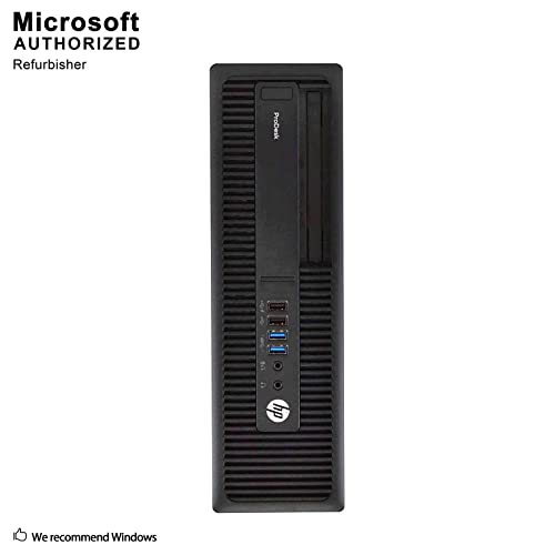 HP ProDesk 600 G2 Small Form Factor PC, Intel Core Quad i5 6500 up to 3.6 GHz, 16GB DDR4, 1TB SSD, WiFi, BT 4.0, VGA, DP, Win 10 Pro 64-Multi-Language Support English/Spanish/French(Renewed)