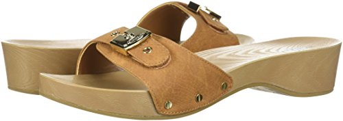 Dr. Scholl's Shoes Women's Classic Slide Sandal, Saddle Snake Print, 11 M US
