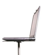 insTand CR3 Portable Laptop Stand for Standing or Sitting