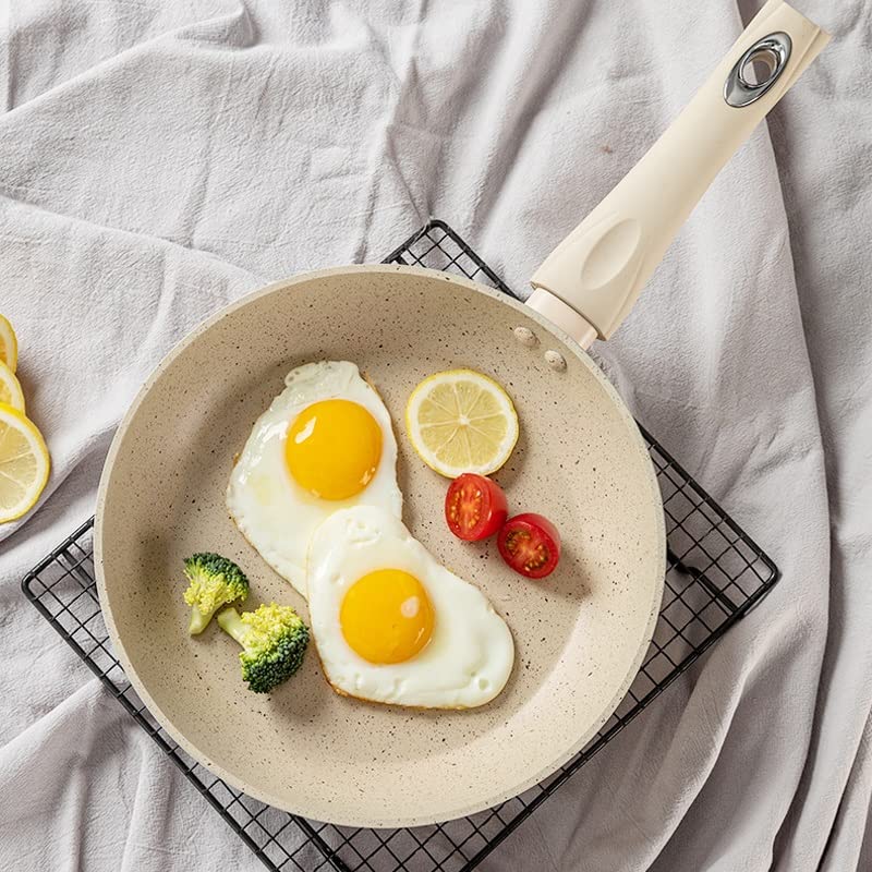 DHTDVD Aluminum Alloy Crepe Pancake Pan Nonstick Frying Pan Omelet Saucepan Cooking Steak Pan Coating Induction Pans