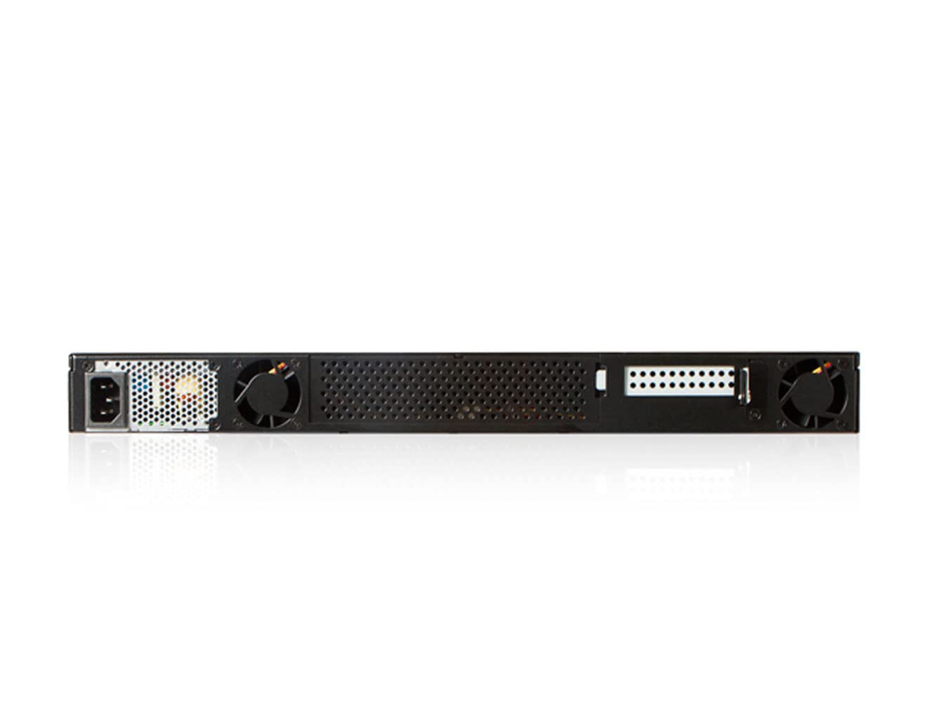iStar M-140HD-ITX 1U 4-Bay Trayless Storage Server Rackmount Chassis 12Gb/s HDD SFF-8643 Backplane