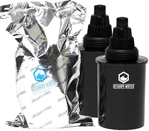 Reshape Water Pitcher Filter Replacement Cartridge (2 Pack)