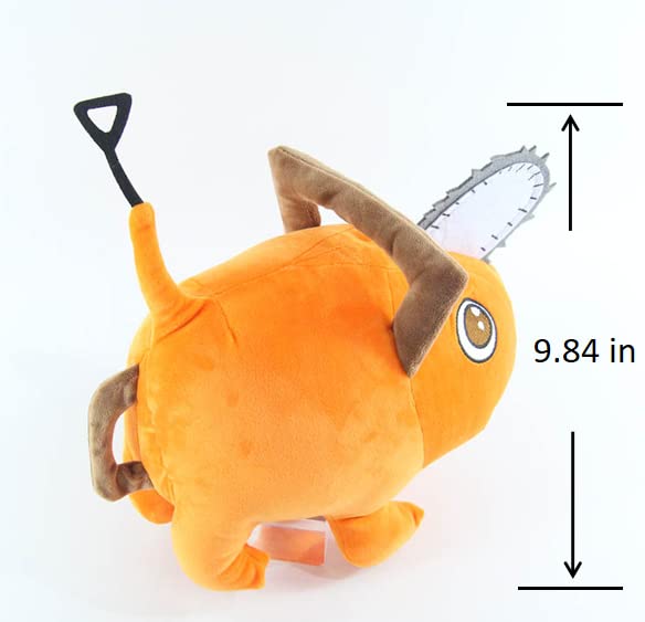Dr.STONE Dog Plush Plush,Cute Anime Chainsaw Monster Dog,for Kids Teens Boys Girls (Dog Plush)