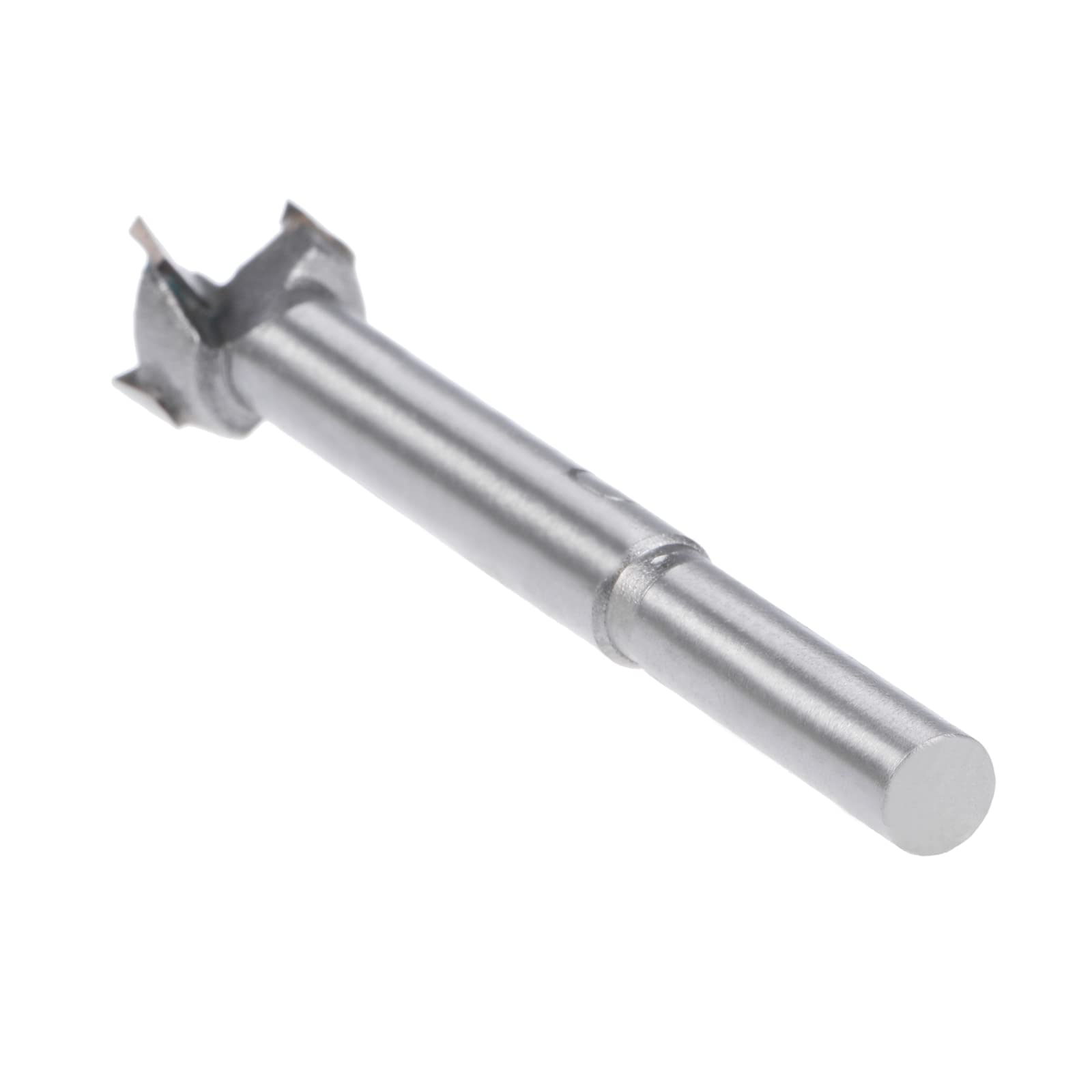 Kozelo Forstner Drill Bit - [32mm] Tungsten Carbide Auger Opener for Wood Furniture Hinge Woodworking Use, Round Shank, Gray