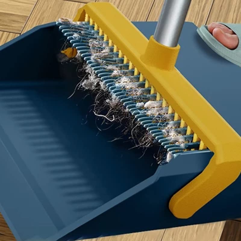 LYSLDH Broom and dustpan Set Foldable Extendable Broom Suit Multifunction Household