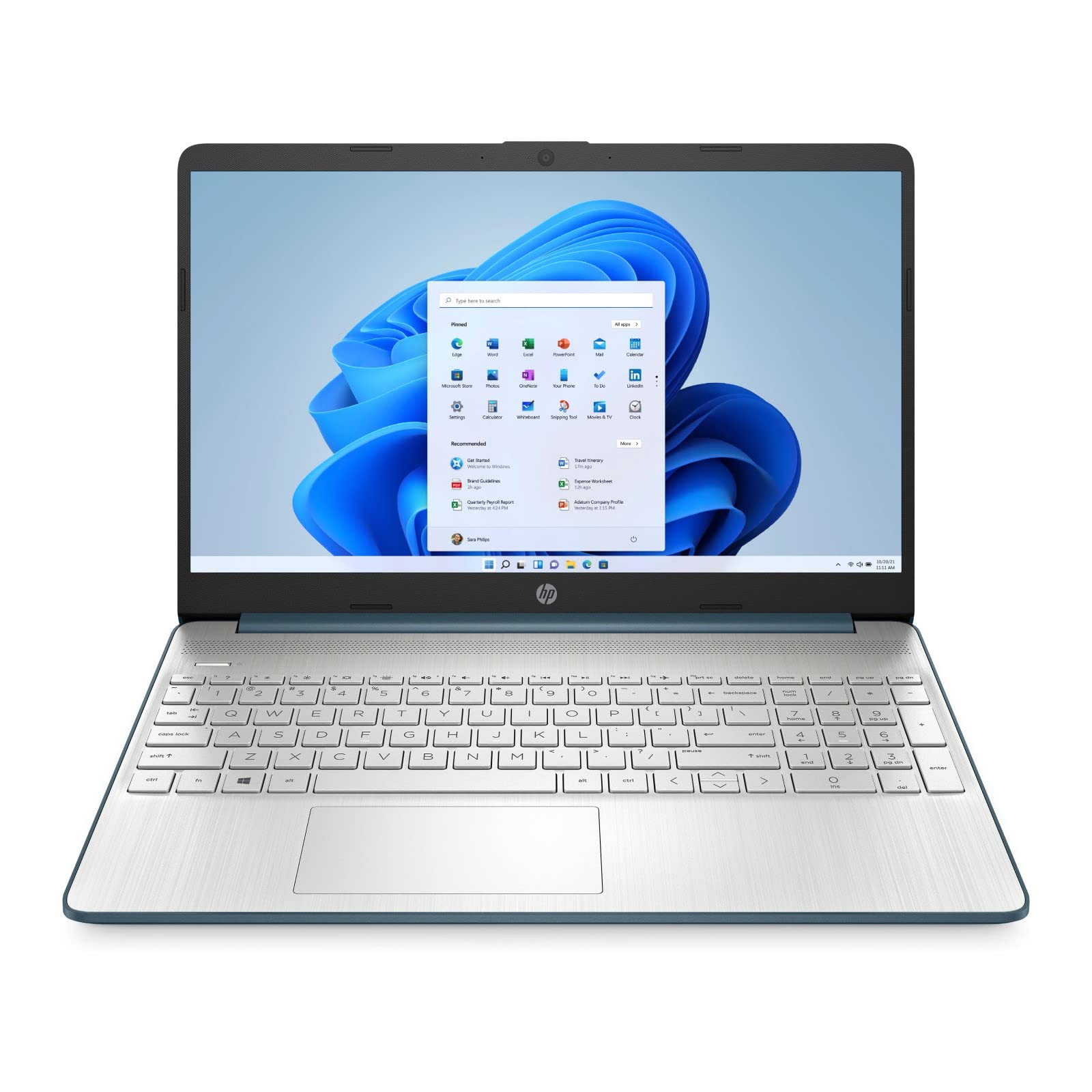 HP Refurbished 15-dy0000 15-dy0700tg 15.6" Notebook - HD - 1366 x 768 - Intel Pentium Silver N5030 Quad-core (4 Core) 1.10 GHz - 8 GB Total RAM - 256 GB SSD - Spruce Blue, Natural Silver - Refur