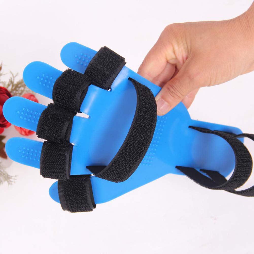 Finger Training Device,Stroke Rehab Equipment Finger Orthotics Fingerboard Stroke Hemiplegia Finger Orthotics Points for Stroke/Hemiplegia/Traumatic Brain Injury Suitable for Left and Right Han
