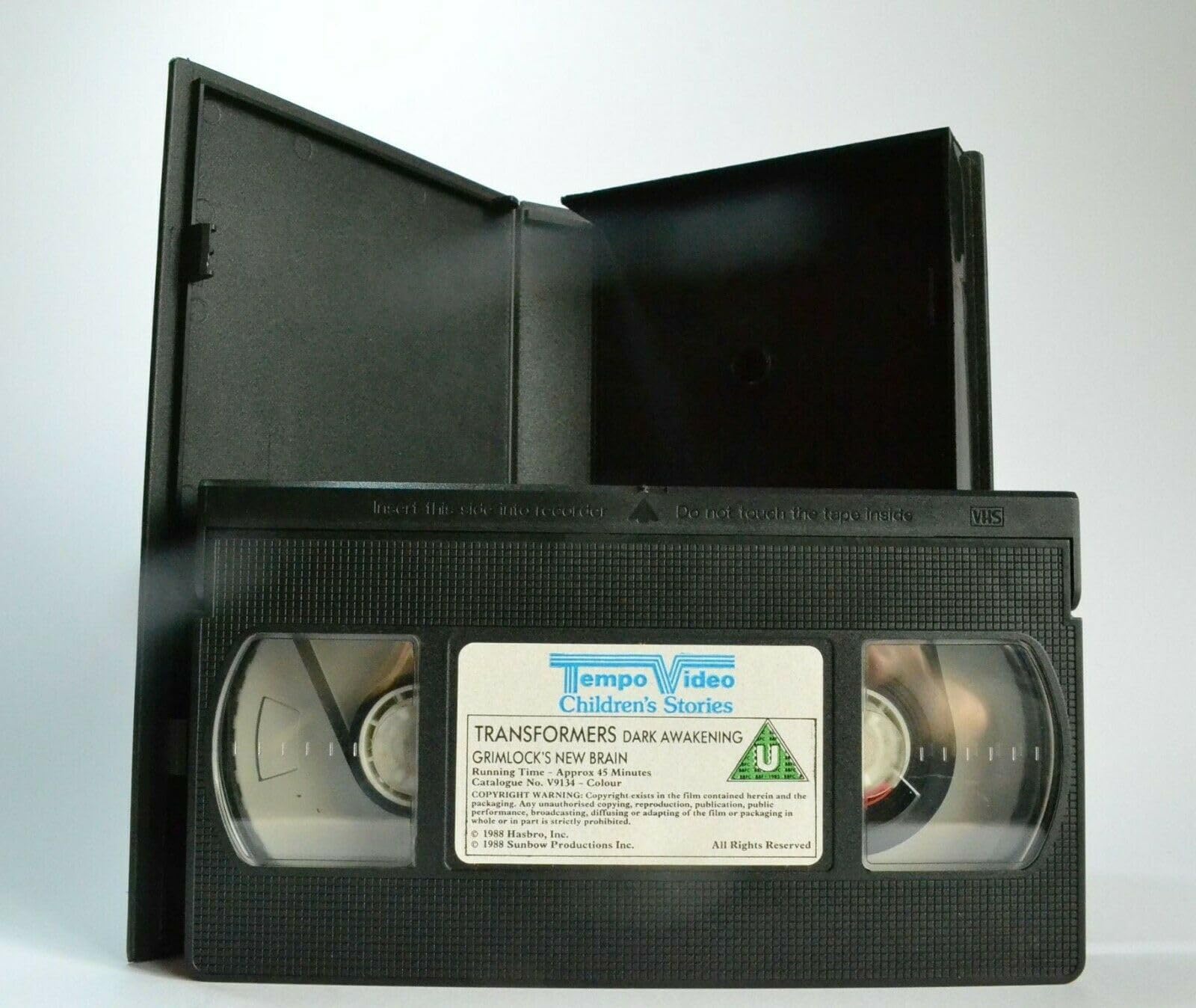 Trans Formers: Dark Awakening (Tempo Video) - Animated Adventures - Kids - VHS