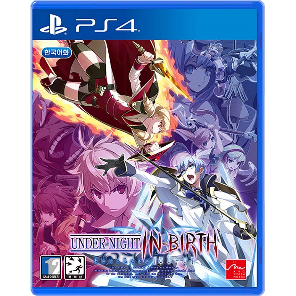 Under Night In-Birth Exe: Late[Cl-R] Korean Edition for PS4