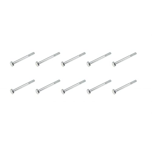 Hex Head Cap Screw | Class 8.8 | M10 | 1.50 x 100mm | Silver | Steel