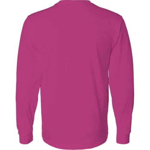 inktastic Nurse Squad with Stethoscope Replacing U Adult Long Sleeve T-Shirt 3X-Large Cyber Pink 33514